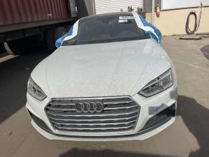 White Audi A5 2018 in Vilnius, with an engine capacity of 1.98 L and mileage of 133 thousand km for 12450 €, photo 7 on AUTOMOTO.COM.LV