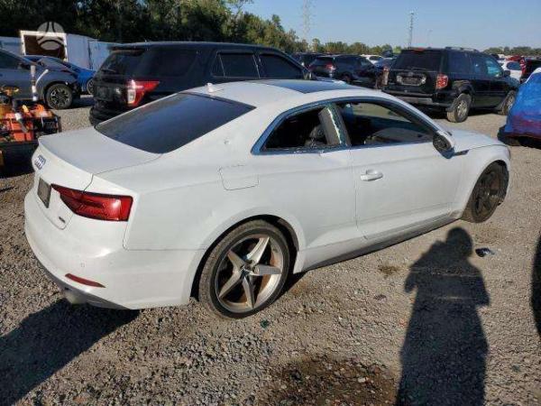 White Audi A5 2018 in Vilnius, with an engine capacity of 1.98 L and mileage of 133 thousand km for 11990 €, photo 3 on AUTOMOTO.COM.LV