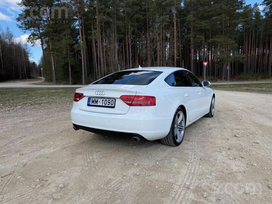 Balts Audi A5 2009 Ogre, ar dzinēja tilpumu 3.00 L un nobraukumu 347 tūkst. km par 7500 €, foto 6 vietnē AUTOMOTO.COM.LV