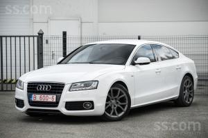 White Audi A5 2010 in Tukums, with an engine capacity of 2.70 L and mileage of 285 thousand km for 8900 €, photo 2 on AUTOMOTO.COM.LV