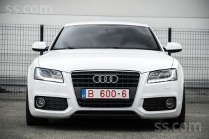 White Audi A5 2010 in Tukums, with an engine capacity of 2.70 L and mileage of 285 thousand km for 8900 €, photo 3 on AUTOMOTO.COM.LV