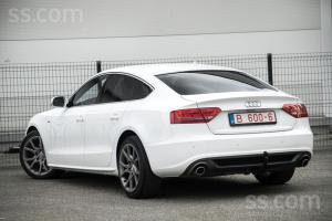 White Audi A5 2010 in Tukums, with an engine capacity of 2.70 L and mileage of 285 thousand km for 8900 €, photo 8 on AUTOMOTO.COM.LV