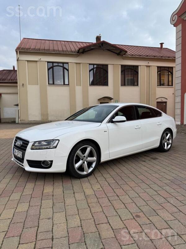 Balts Audi A5 2010 Bauska, ar dzinēja tilpumu 2.70 L un nobraukumu 0 tūkst. km par 5295 €, foto 1 vietnē AUTOMOTO.COM.LV