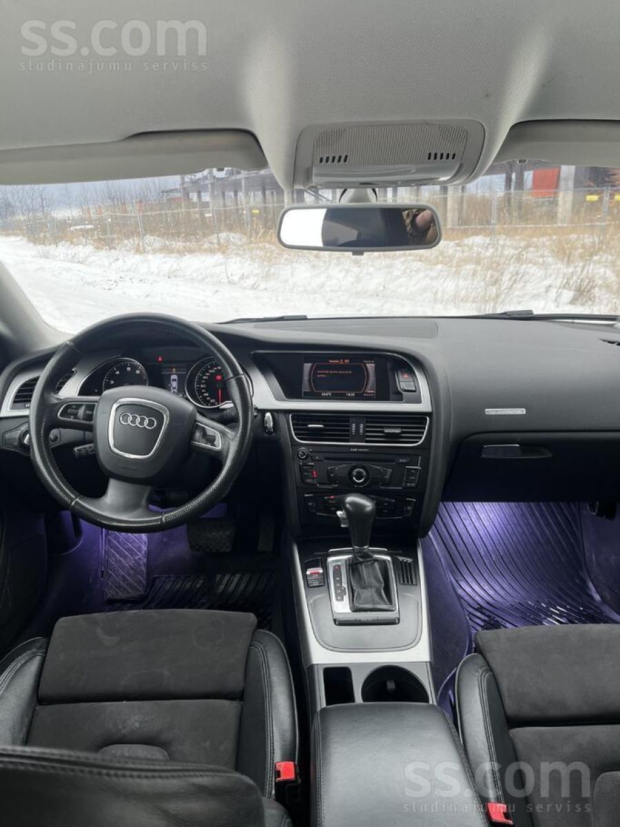 Balts Audi A5 2010 Jelgava, ar dzinēja tilpumu 2.00 L un nobraukumu 250 tūkst. km par 6500 €, foto 9 vietnē AUTOMOTO.COM.LV