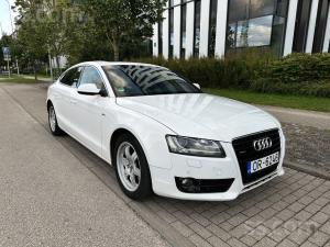 White Audi A5 2010 in Riga, with an engine capacity of 3.00 L and mileage of 298 thousand km for 7300 €, photo 4 on AUTOMOTO.COM.LV