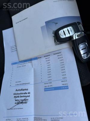 White Audi A5 2010 in Riga, with an engine capacity of 3.00 L and mileage of 298 thousand km for 7300 €, photo 14 on AUTOMOTO.COM.LV