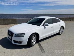 White Audi A5 2011 in Riga, with an engine capacity of 1.80 L and mileage of 353 thousand km for 7900 €, photo 5 on AUTOMOTO.COM.LV