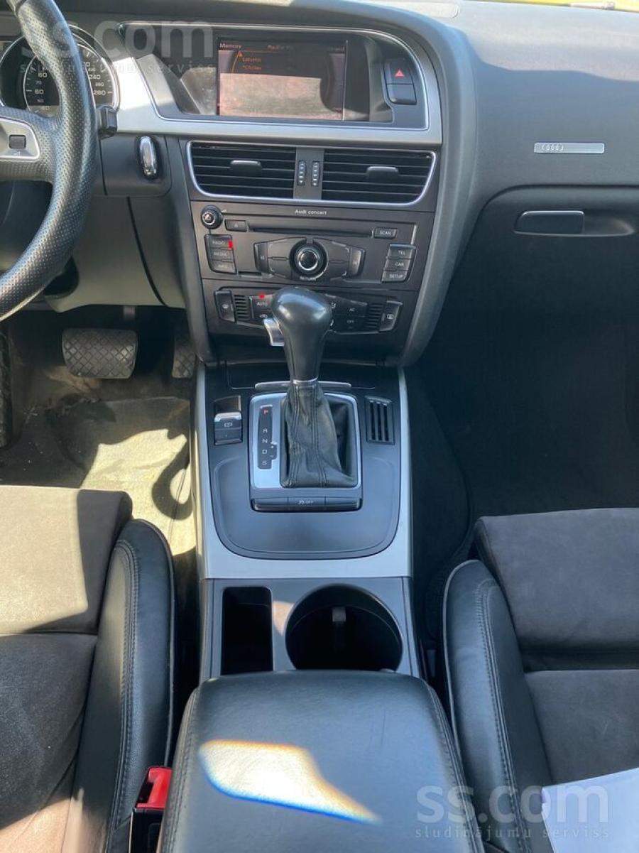 White Audi A5 2011 in Riga, with an engine capacity of 1.80 L and mileage of 353 thousand km for 7900 €, photo 10 on AUTOMOTO.COM.LV