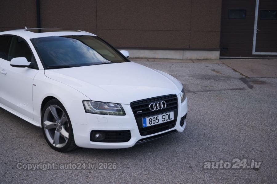 White Audi A5 2011 in Tallinn, with an engine capacity of 3.00 L and mileage of 235 thousand km for 11000 €, photo 4 on AUTOMOTO.COM.LV