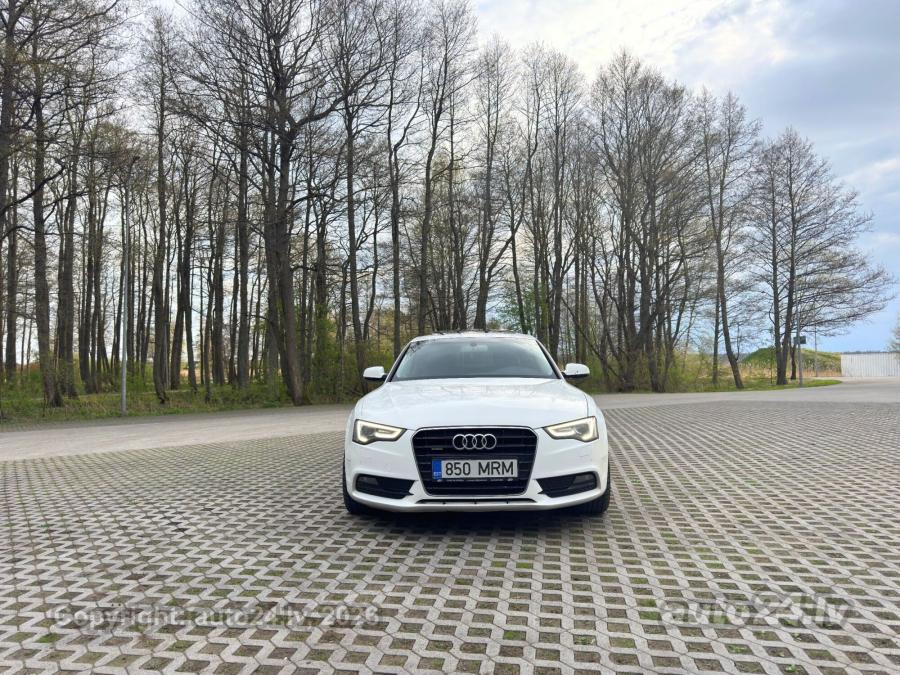 White Audi A5 2012 in Tallinn, with an engine capacity of 3.00 L and mileage of 288 thousand km for 9400 €, photo 4 on AUTOMOTO.COM.LV