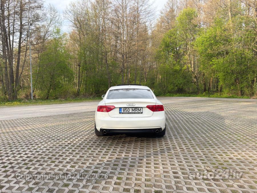 White Audi A5 2012 in Tallinn, with an engine capacity of 3.00 L and mileage of 288 thousand km for 9400 €, photo 8 on AUTOMOTO.COM.LV
