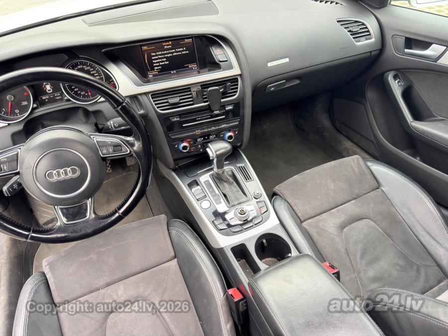 White Audi A5 2012 in Tallinn, with an engine capacity of 3.00 L and mileage of 288 thousand km for 9400 €, photo 13 on AUTOMOTO.COM.LV