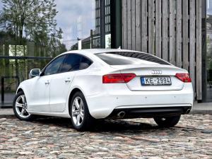 White Audi A5 2012 in Riga, with an engine capacity of 3.00 L and mileage of 270 thousand km for 9900 €, photo 5 on AUTOMOTO.COM.LV