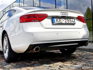White Audi A5 2012 in Riga, with an engine capacity of 3.00 L and mileage of 270 thousand km for 9900 €, photo 12 on AUTOMOTO.COM.LV