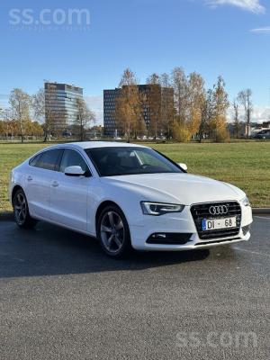White Audi A5 2012 in Riga, with an engine capacity of 2.00 L and mileage of 108 thousand km for 13200 €, photo 3 on AUTOMOTO.COM.LV
