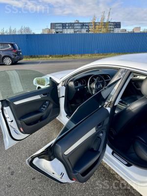 White Audi A5 2012 in Riga, with an engine capacity of 2.00 L and mileage of 108 thousand km for 13200 €, photo 6 on AUTOMOTO.COM.LV