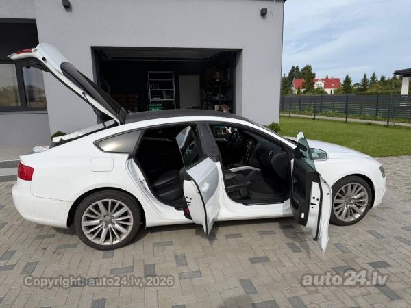 White Audi A5 2012 in Tallinn, with an engine capacity of 2.00 L and mileage of 205 thousand km for 12499 €, photo 6 on AUTOMOTO.COM.LV