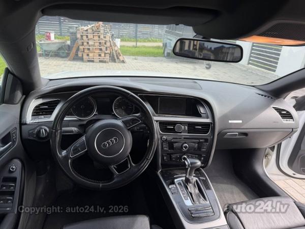 White Audi A5 2012 in Tallinn, with an engine capacity of 2.00 L and mileage of 205 thousand km for 12499 €, photo 9 on AUTOMOTO.COM.LV