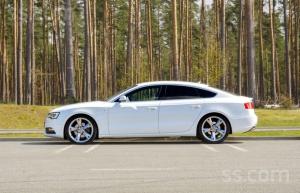 Белый Ауди А5 2012 в Рига, объемом двигателя 3.00 л и пробегом 264 тыс. км за 10190 €, фото 5 на AUTOMOTO.COM.LV