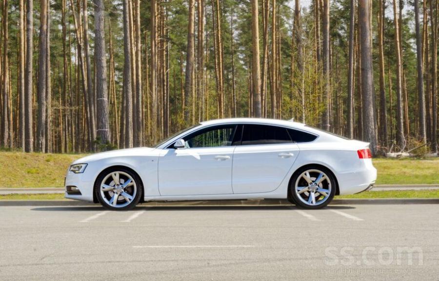 Белый Ауди А5 2012 в Рига, объемом двигателя 3.00 л и пробегом 264 тыс. км за 10190 €, фото 5 на AUTOMOTO.COM.LV