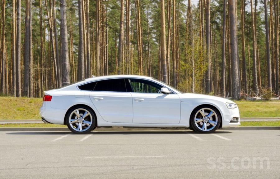 Белый Ауди А5 2012 в Рига, объемом двигателя 3.00 л и пробегом 264 тыс. км за 10190 €, фото 9 на AUTOMOTO.COM.LV