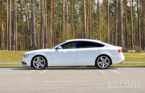 Ауди А5 2012 в Рига на AUTOMOTO.COM.LV Белый Ауди А5 2012 в Рига, объемом двигателя 3.00 л и пробегом 264 тыс. км за 10190 €, фото 5 на AUTOMOTO.COM.LV