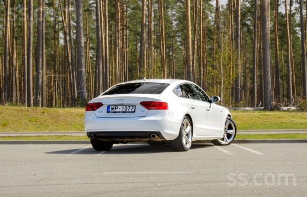 Ауди А5 2012 в Рига на AUTOMOTO.COM.LV Белый Ауди А5 2012 в Рига, объемом двигателя 3.00 л и пробегом 264 тыс. км за 10190 €, фото 6 на AUTOMOTO.COM.LV