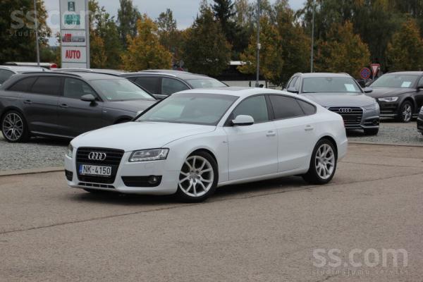 Ауди А5 2012 в Тукумс на AUTOMOTO.COM.LV Белый Ауди А5 2012 в Тукумс, объемом двигателя 2.00 л и пробегом 360 тыс. км за 6900 €, фото 3 на AUTOMOTO.COM.LV