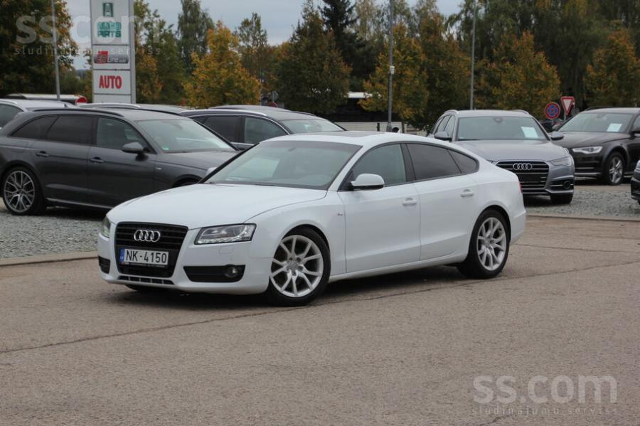 Balts Audi A5 2012 Tukums, ar dzinēja tilpumu 2.00 L un nobraukumu 360 tūkst. km par 6900 €, foto 3 vietnē AUTOMOTO.COM.LV