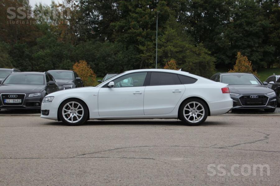 Balts Audi A5 2012 Tukums, ar dzinēja tilpumu 2.00 L un nobraukumu 360 tūkst. km par 6900 €, foto 4 vietnē AUTOMOTO.COM.LV