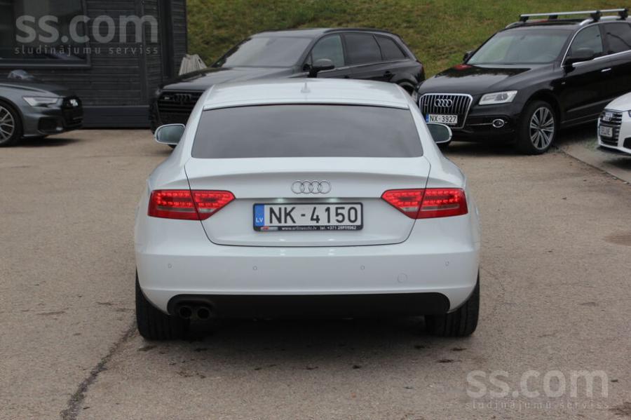 Balts Audi A5 2012 Tukums, ar dzinēja tilpumu 2.00 L un nobraukumu 360 tūkst. km par 6900 €, foto 6 vietnē AUTOMOTO.COM.LV