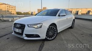 Balts Audi A5 2013 Rīga, ar dzinēja tilpumu 3.00 L un nobraukumu 144 tūkst. km par 14750 €, foto  vietnē AUTOMOTO.COM.LV