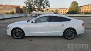 White Audi A5 2013 in Riga, with an engine capacity of 3.00 L and mileage of 144 thousand km for 14750 €, photo 7 on AUTOMOTO.COM.LV