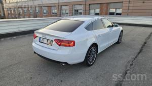 White Audi A5 2013 in Riga, with an engine capacity of 3.00 L and mileage of 144 thousand km for 14750 €, photo 10 on AUTOMOTO.COM.LV