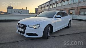 White Audi A5 2013 in Riga, with an engine capacity of 3.00 L and mileage of 144 thousand km for 14750 €, photo 12 on AUTOMOTO.COM.LV