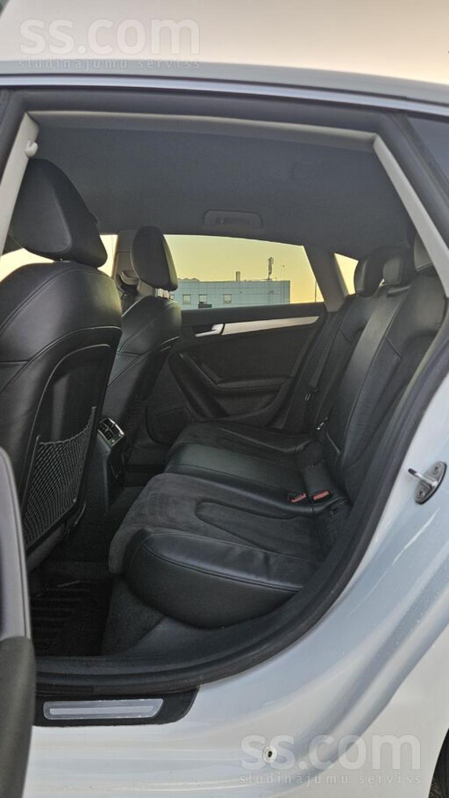 White Audi A5 2013 in Riga, with an engine capacity of 3.00 L and mileage of 144 thousand km for 14750 €, photo 14 on AUTOMOTO.COM.LV