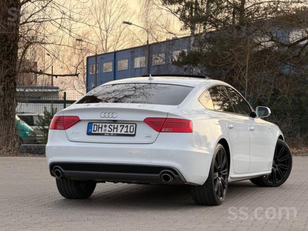 White Audi A5 2014 in Riga, with an engine capacity of 3.00 L and mileage of 0 thousand km for 11990 €, photo 2 on AUTOMOTO.COM.LV