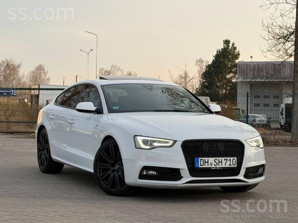 White Audi A5 2014 in Riga, with an engine capacity of 3.00 L and mileage of 0 thousand km for 11990 €, photo 3 on AUTOMOTO.COM.LV