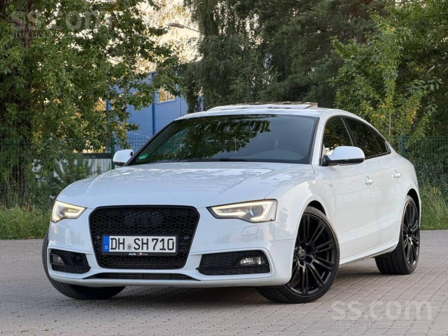 Balts Audi A5 2014 Rīga, ar dzinēja tilpumu 3.00 L un nobraukumu 0 tūkst. km par 12500 €, foto 1 vietnē AUTOMOTO.COM.LV