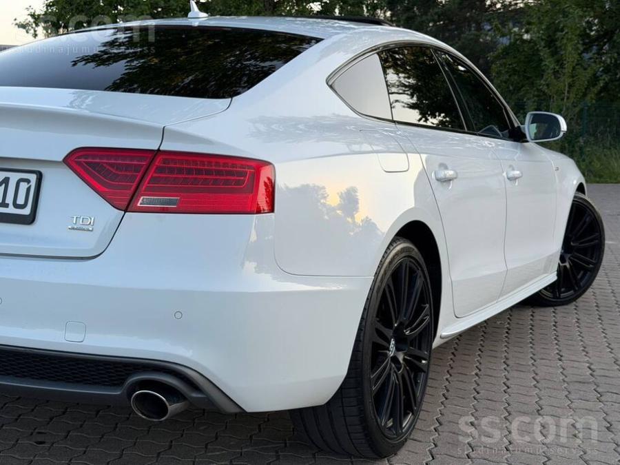 Balts Audi A5 2014 Rīga, ar dzinēja tilpumu 3.00 L un nobraukumu 0 tūkst. km par 12500 €, foto 14 vietnē AUTOMOTO.COM.LV