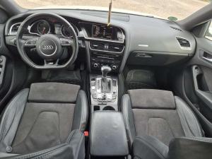 White Audi A5 2014 in Siauliai, with an engine capacity of 3.00 L and mileage of 245 thousand km for 9950 €, photo 10 on AUTOMOTO.COM.LV