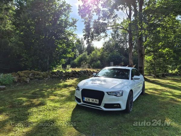 White Audi A5 2014 in Tallinn, with an engine capacity of 3.00 L and mileage of 154 thousand km for 19999 €, photo 2 on AUTOMOTO.COM.LV