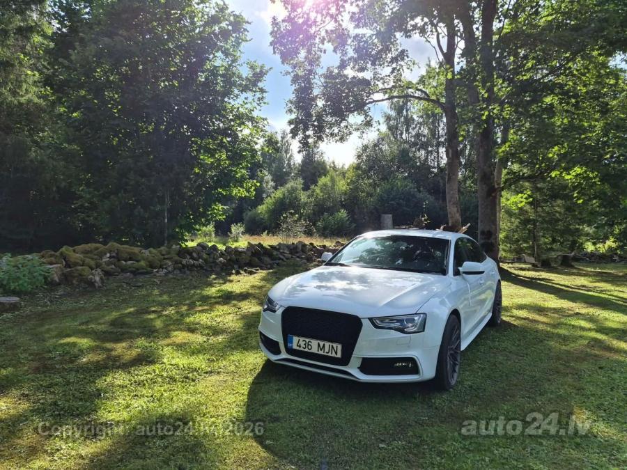 White Audi A5 2014 in Tallinn, with an engine capacity of 3.00 L and mileage of 154 thousand km for 19999 €, photo 3 on AUTOMOTO.COM.LV