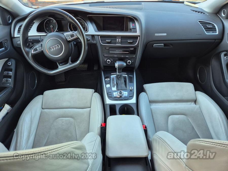 White Audi A5 2014 in Tallinn, with an engine capacity of 3.00 L and mileage of 154 thousand km for 19999 €, photo 10 on AUTOMOTO.COM.LV