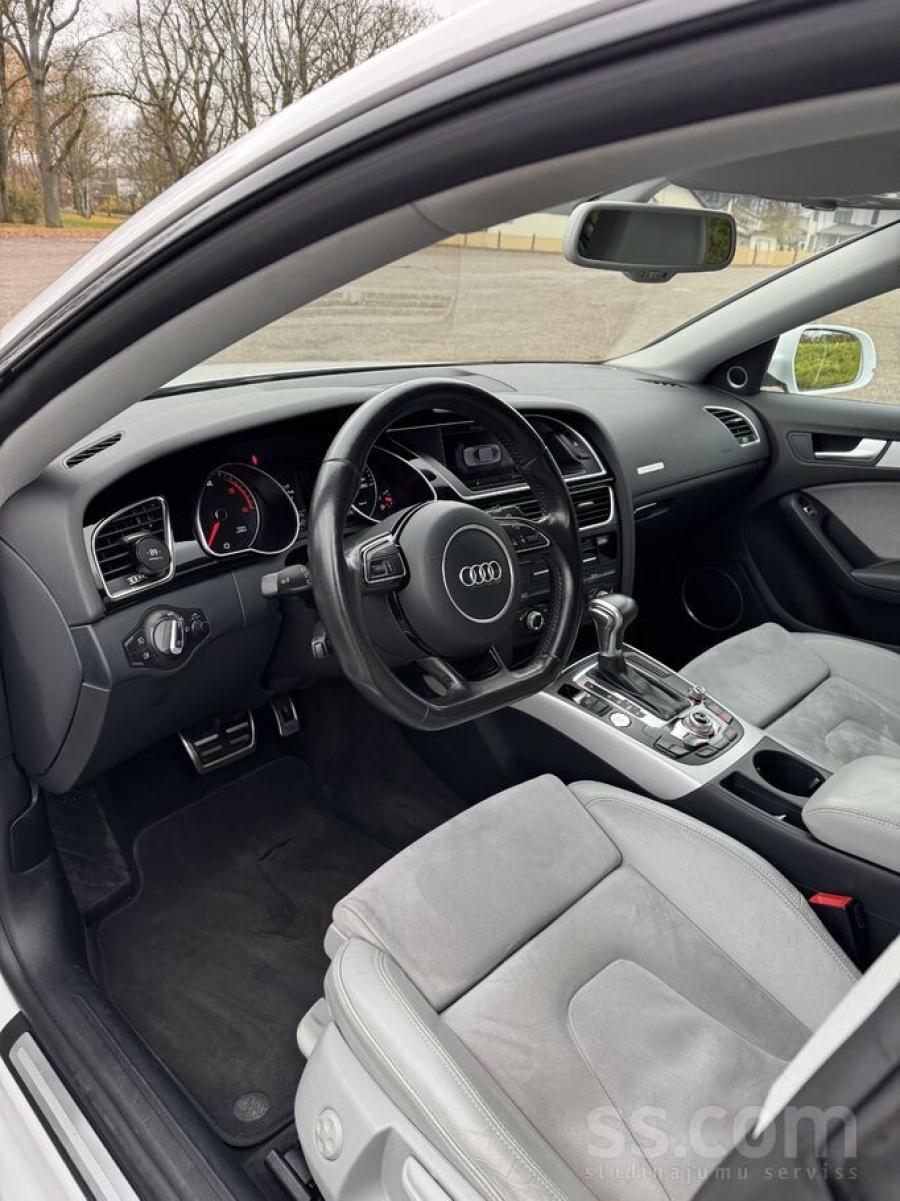 Balts Audi A5 2015 Valmiera, ar dzinēja tilpumu 2.00 L un nobraukumu 165 tūkst. km par 15000 €, foto 6 vietnē AUTOMOTO.COM.LV