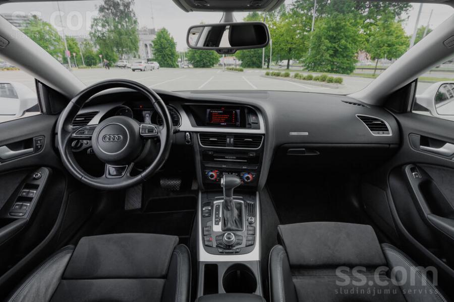 Balts Audi A5 2015 Rīga, ar dzinēja tilpumu 2.00 L un nobraukumu 162 tūkst. km par 11900 €, foto 21 vietnē AUTOMOTO.COM.LV