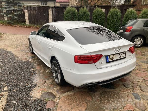 Белый Ауди А5 2015 в Тукумс, объемом двигателя 2.00 л и пробегом 286 тыс. км за 12500 €, фото 6 на AUTOMOTO.COM.LV