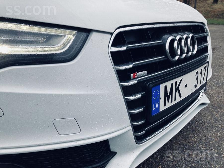 White Audi A5 2015 in Tukums, with an engine capacity of 2.00 L and mileage of 286 thousand km for 12500 €, photo 9 on AUTOMOTO.COM.LV