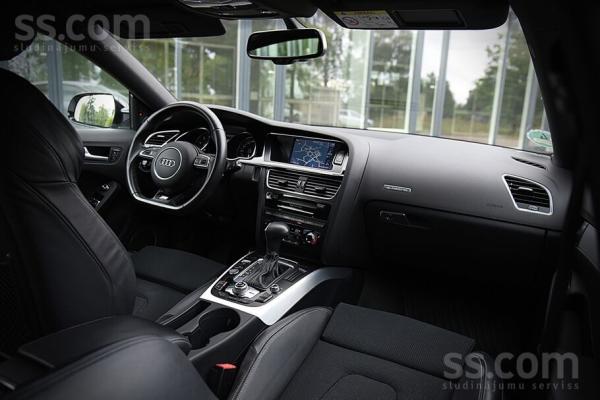 White Audi A5 2016 in Tukums, with an engine capacity of 2.00 L and mileage of 204 thousand km for 14990 €, photo 8 on AUTOMOTO.COM.LV