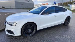 Balts Audi A5 2016 Tallina, ar dzinēja tilpumu 2.00 L un nobraukumu 168 tūkst. km par 18900 €, foto  vietnē AUTOMOTO.COM.LV
